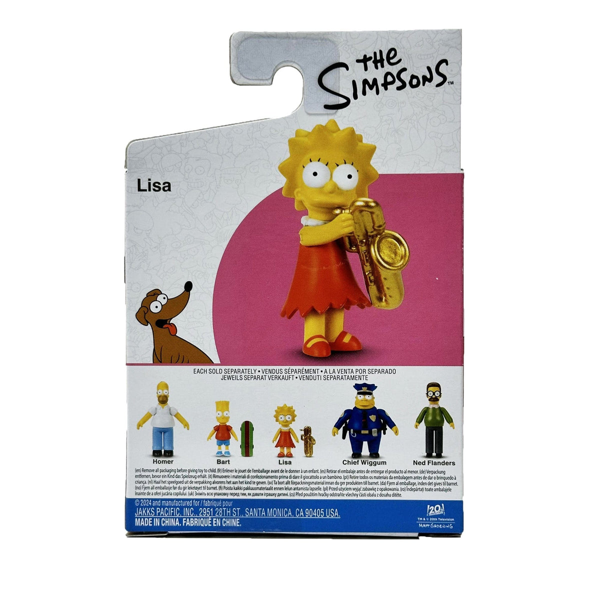 Lisa Simpson - The Simpsons 2.5" Figure by Jakks Pacific – The Globex ...