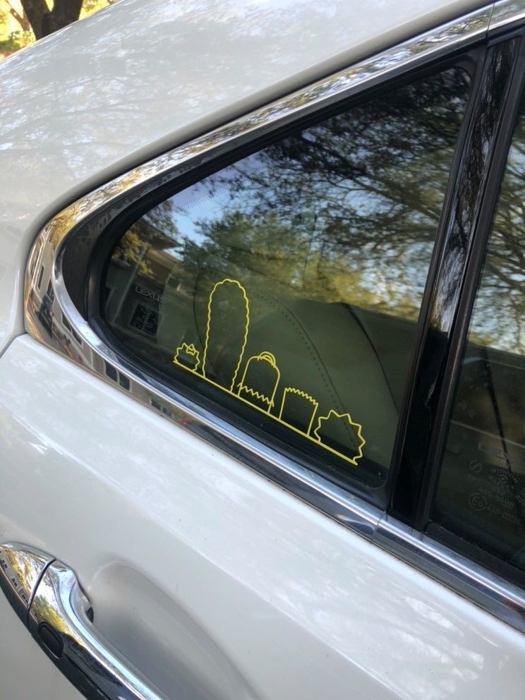 Simpsons Family Vinyl Decal / Sticker – The Globex Corporation